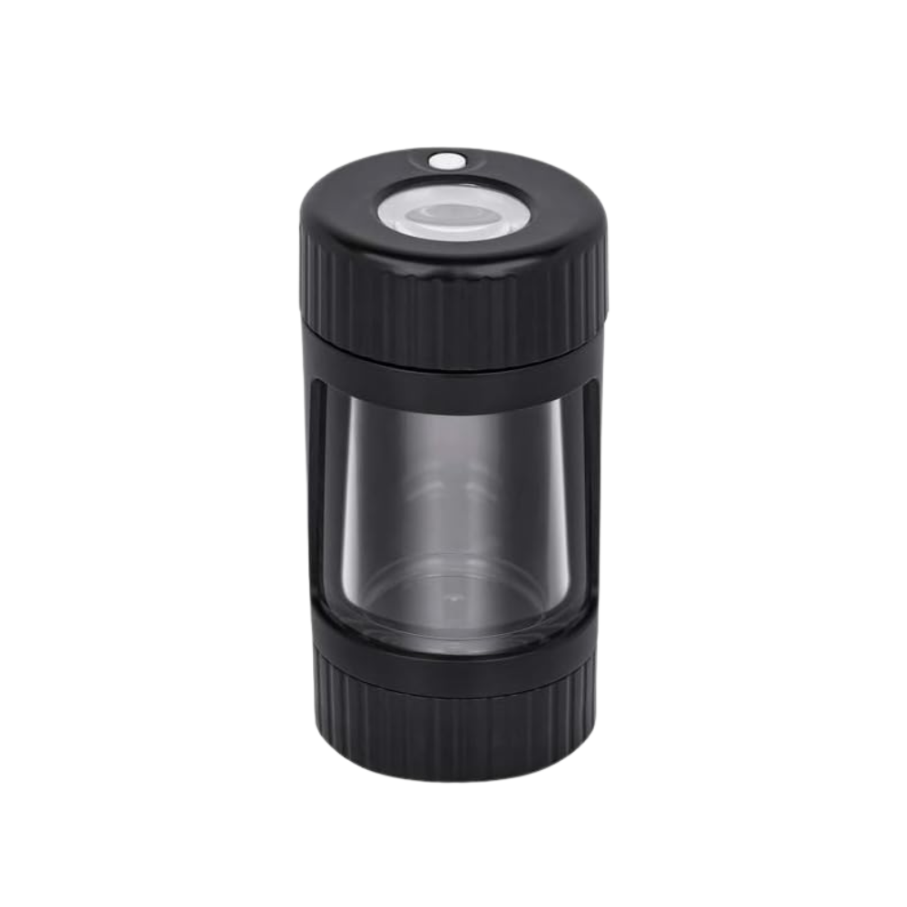 Designer LED Jar and Grinder | Smoke Arsenal