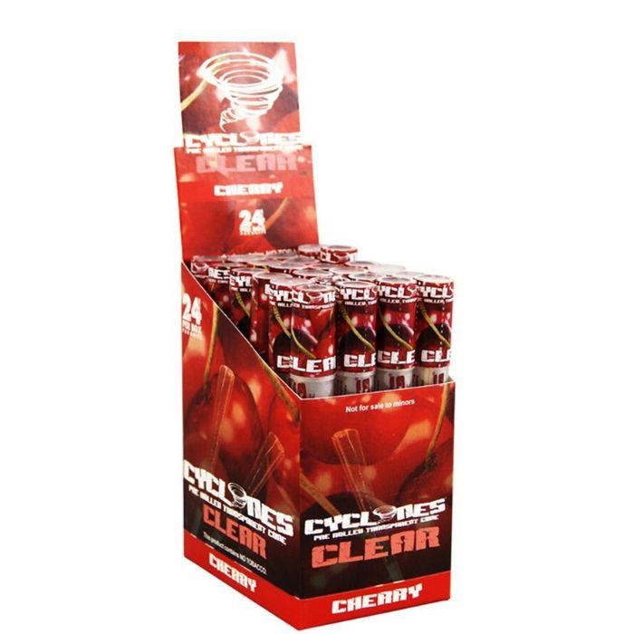 Cyclones Clear Pre-rolled Cones - 24ct | Smoke Arsenal