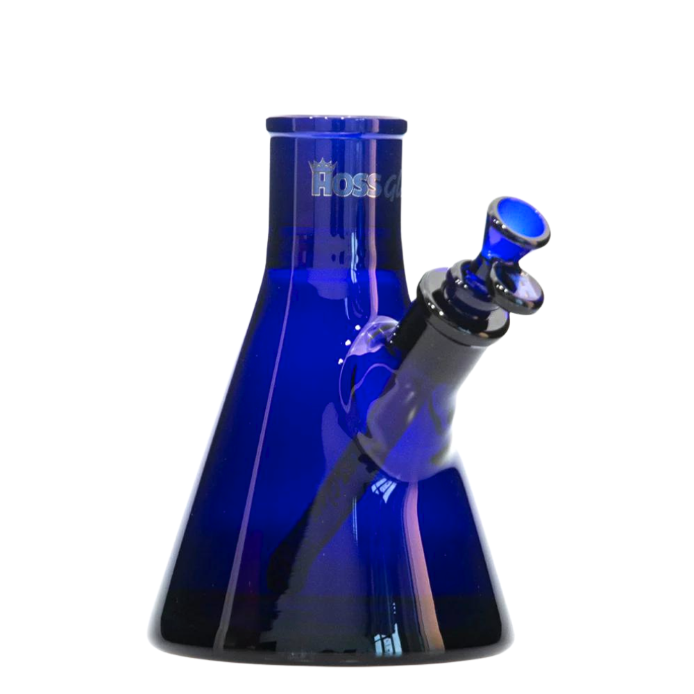 8" Hoss Glass Full Color Beaker Base with 19mm Joint | Smoke Arsenal