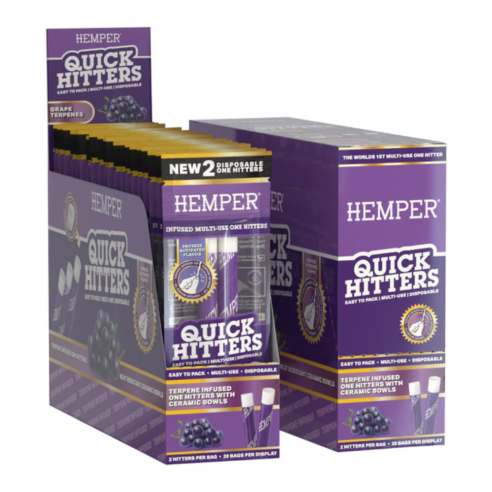 Hemper Multi Use Disposable One Hitter - 20ct | Smoke Arsenal
