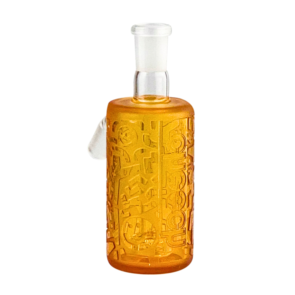 Cheech 14mm 45 Degree Opaque Pattern Sandblast Ash Catcher | Smoke Arsenal